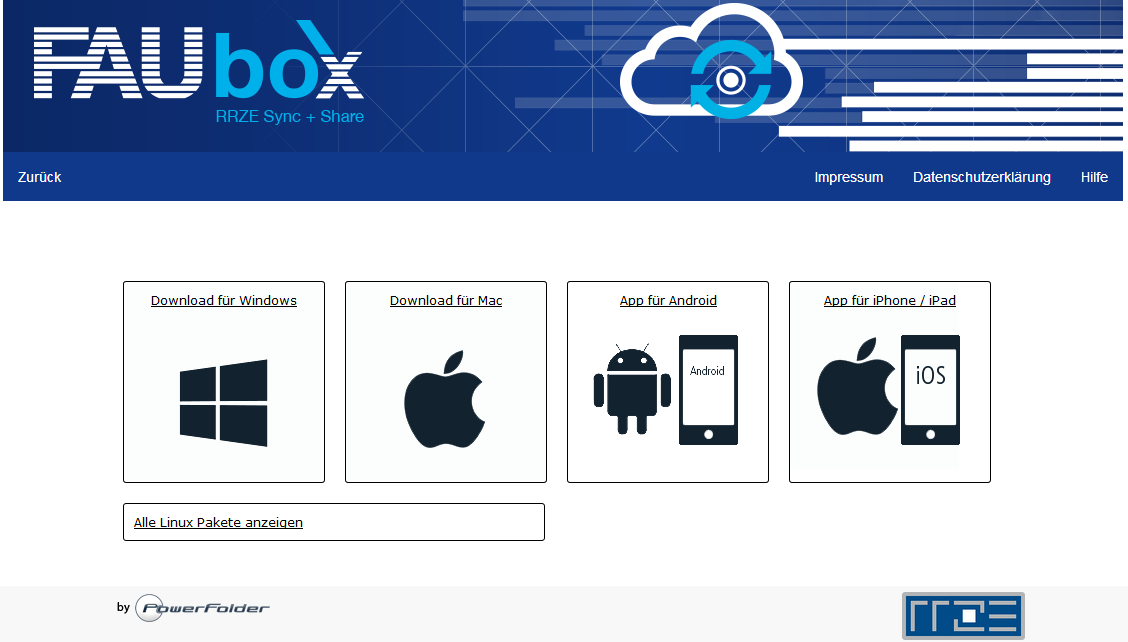 Installieren unter Windows › FAUbox Dokumentation